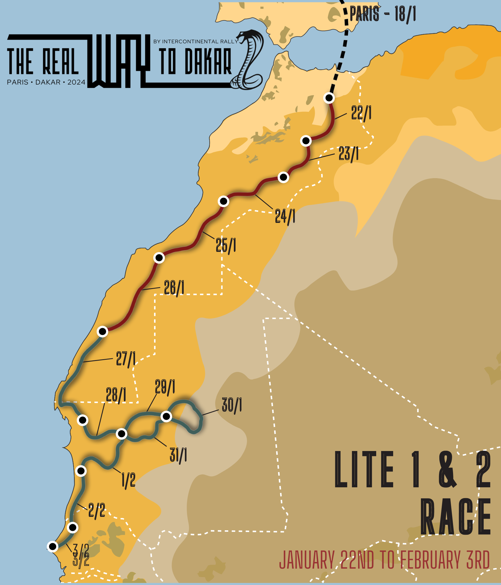 Dakar 2024 Route - Drusy Giselle Dakar 2024 Route - Drusy Giselle